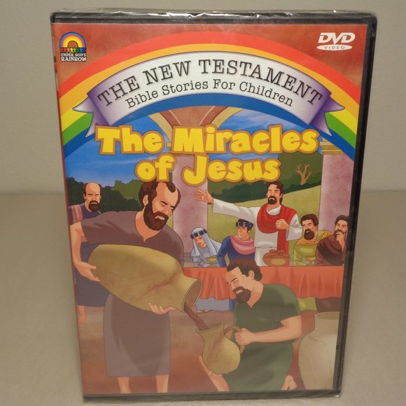 Media | The Miracles Of Jesus New Dvd The New Testament Bible Stories ...